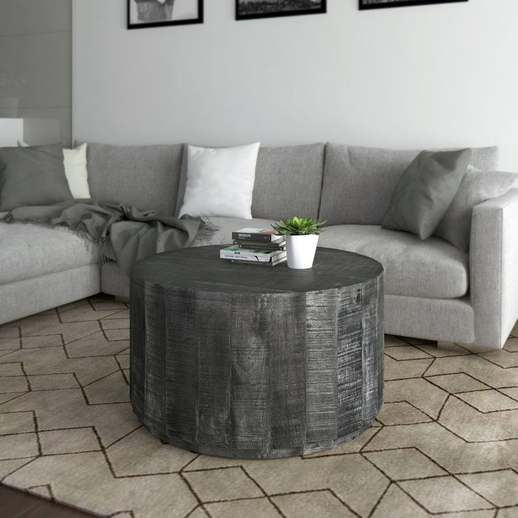 Union Rustic Compton Drum Coffee Table & Reviews | Wayfair.ca